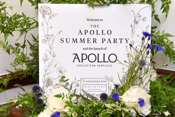 Celebrating Apollo at our summer party - Apollo Magazine