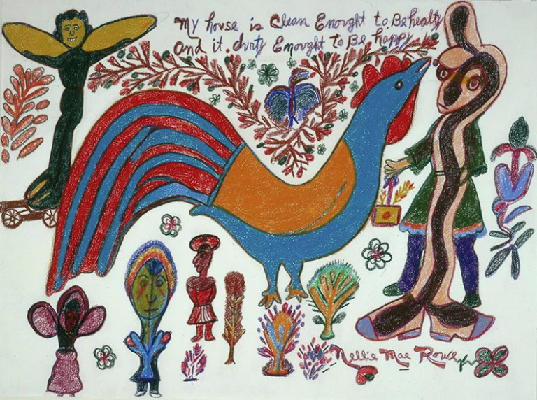 The really radical work of Nellie Mae Rowe - Apollo Magazine
