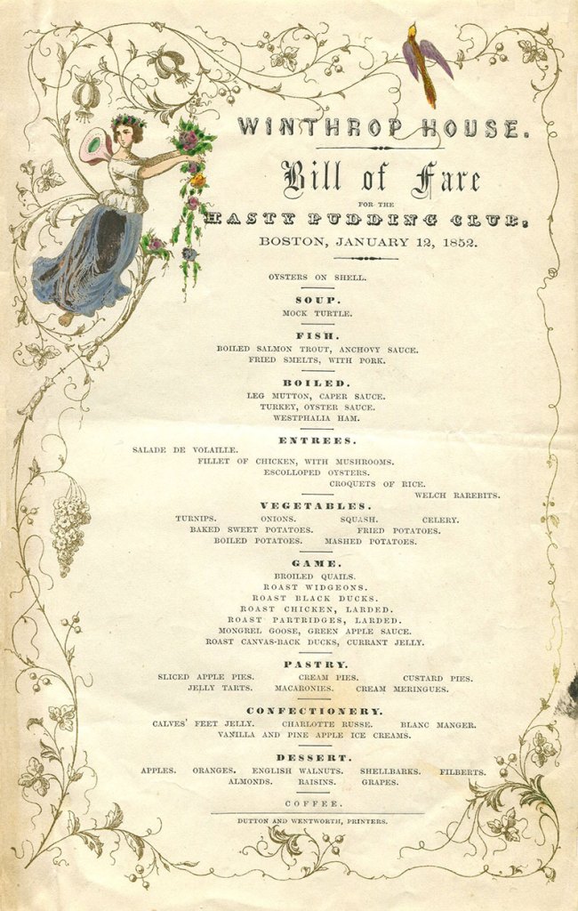 A Century of Dining Out: The American Story in Menus, 1841–1941 ...