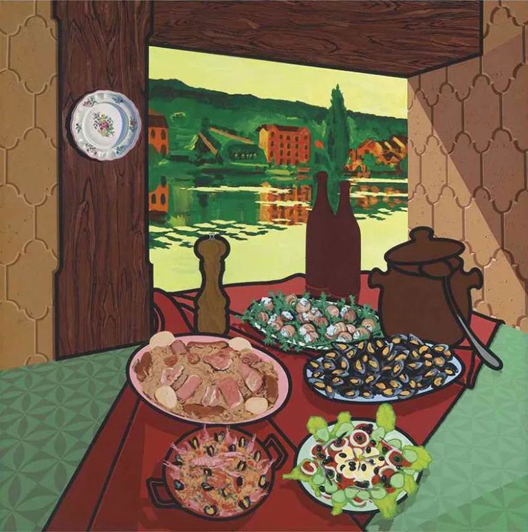 Fine dining with Patrick Caulfield - Apollo Magazine