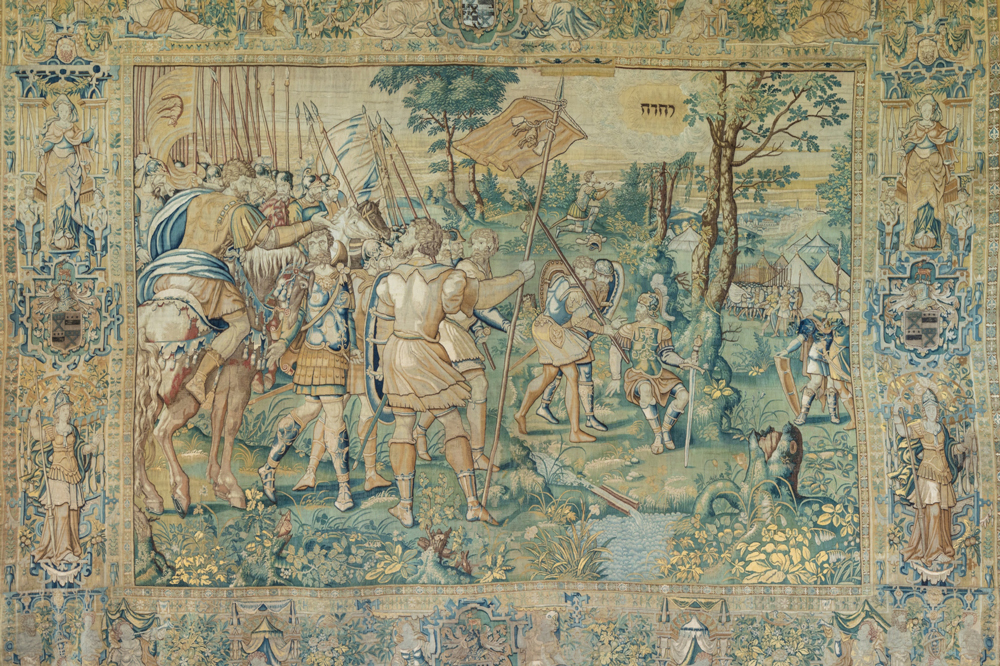 Restoring the largest tapestries in England has been a massive success ...