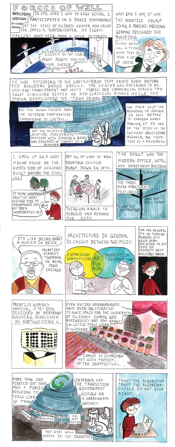 Forces of Will: Building Chicago – a comic by Claire Barliant - Apollo ...